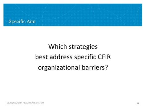 Choosing Implementation Strategies To Address Local Contextual Barriers