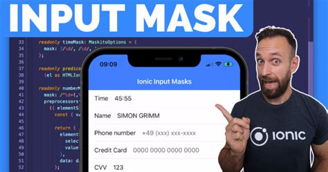 How To Use Ionic Input Masks Ionic Academy Learn Ionicionic Academy