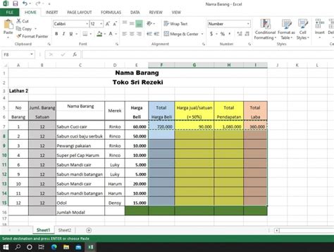 Cara Membuat Tangga Di Excel Trevor Anderson