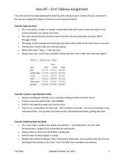 Assn5 Requirements Fall2022 Pdf Assn 5 First Tableau Assignment