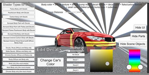 realistic car shaders mobile