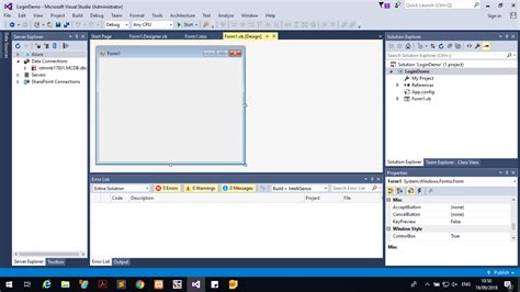 vb programming sample system with data source and dataset connect