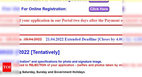Tancet 2022 Application Date Extended To April 21 Apply Tancet