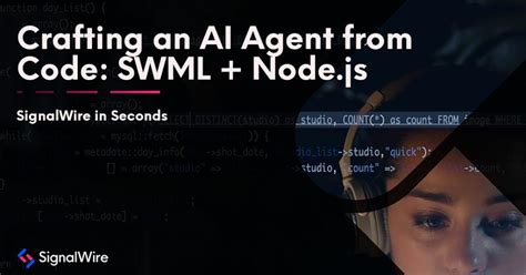 Signalwire On Linkedin Building An Ai Agent From Swml Nodejs