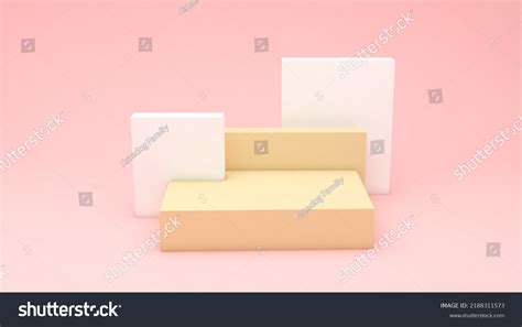 3d 리닝 제품 디스플레이 연단 장면은 스톡 일러스트 2188311573 Shutterstock