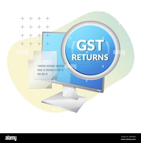 GST Compliance Return Filing Date Illustration As EPS File Stock Vector Image Art Alamy