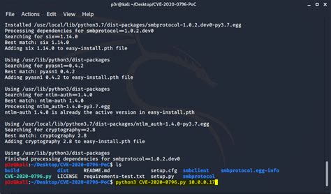 הדגמה לליקוי האבטחה CVE 2020 0796