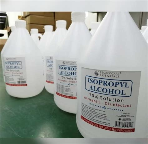 70 Isopropyl Alcohol Beauty And Personal Care Sanitizers