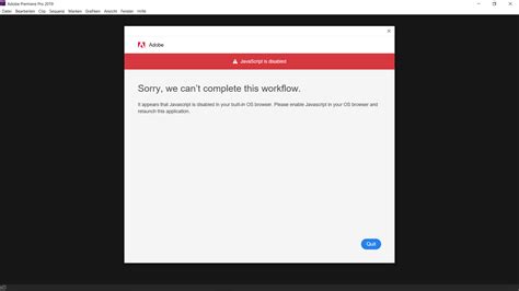 MÜll Java Script Ist Plötzlich Nicht Mehr Enabled Adobe Community