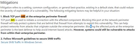 Cve 2022 26809 Smb 445 Lücke