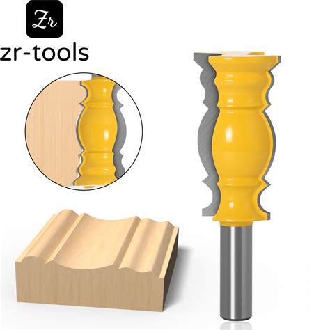 Crown Molding Router Bit Tungsten Carbide Insert CNC Tool Splicing Cutter And Trimming Cutter