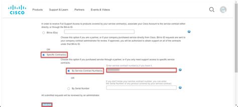 How To Add A Cisco Service Contract Access To A Account Cisco