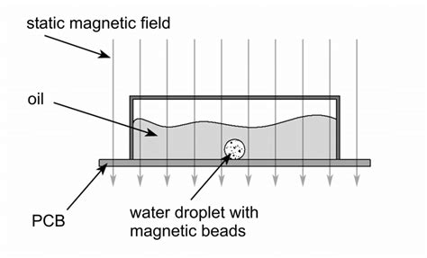 Schematic Setup Of The Magnetic Droplet Manipulation System Download Scientific Diagram