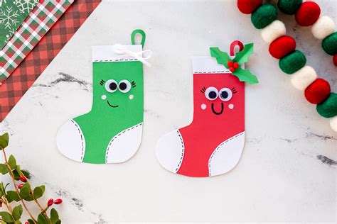 Christmas Stocking Craft Made To Be A Momma