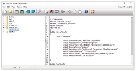 Resource Hacker скачать бесплатно Resource Hacker 5 2 7