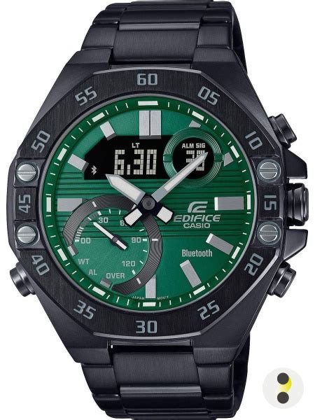 Casio Часы наручные Кварцевые Часы наручные мужские японские Casio Edifice Ecb 10dc 3a