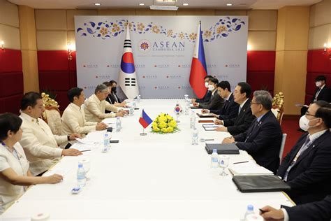 윤석열 대통령과 페르디난드 마르코스 주니어 필리핀 대통 오마이포토