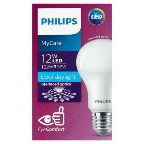 Lampu Led Philips Watt Bohlam W Philips Putih W Bulb Led Watt Pengganti Watt