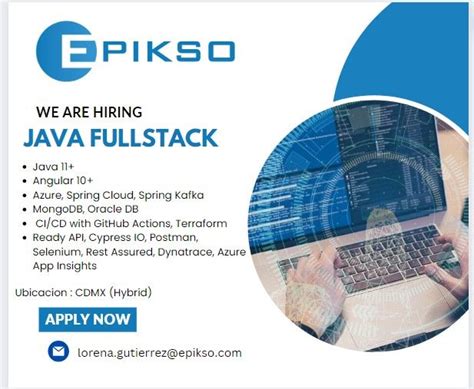 Lorena Gutiérrez On Linkedin We Are Looking For Java Developers Fullstak Tech Leads Are You