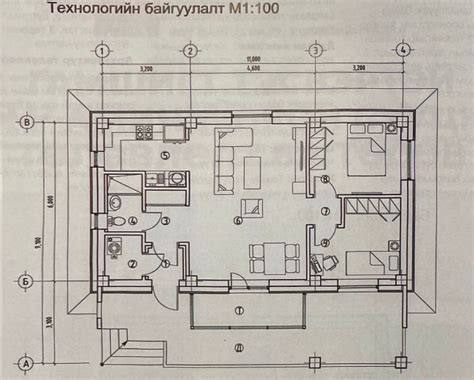 Гамшигт тэсвэртэй 60м2 амины орон сууцны төлөвлөлт ба төсөв
