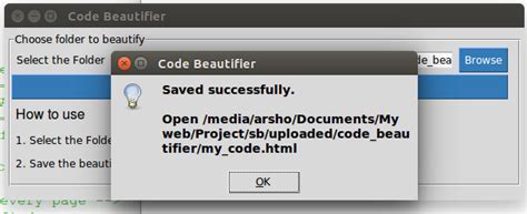 Github Arsho Code Beautifier Code Beautifier Is An Application To
