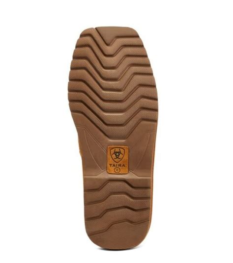 Ariat Mens Chestnut Lasso Square Toe Slipper Wilco Farm Stores