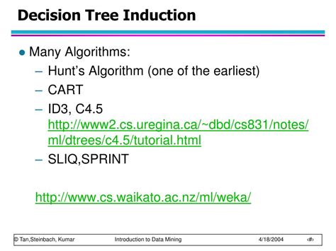 Ppt Machine Learning Decision Trees Homework 4 Assigned Powerpoint Presentation Id2385790