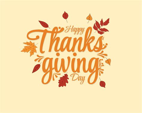 Vector Illustration Happy Thanksgiving Day Typography Vector Design For Greeting Cards And