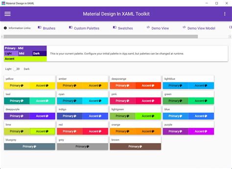 WPF MaterialDesignInXAML Programming Items