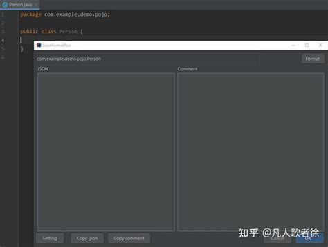 Gsonformatplus，json串转java实体 知乎