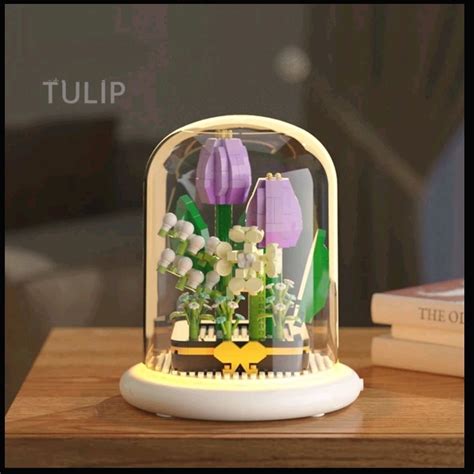 Конструктор нічник Квіти в колбі в асортименті 399 грн Конструктори Львів на Olx