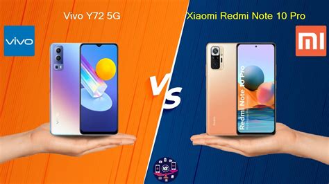 Vivo Y72 5G Vs Xiaomi Redmi Note 10 Pro Full Comparison Full Specifications YouTube