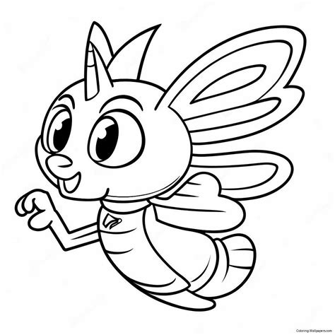 Charlotte Hornets Mascot Coloring Page 71665 56746