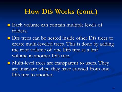 Ppt Microsoft Distributed File System Dfs Powerpoint Presentation Free Download Id 3030060