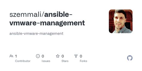 Github Szemmali Ansible Vmware Management Ansible Vmware Management