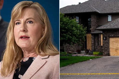 Embalaje Reportado En Casa Del Representante De Minn Matado Melissa Hortman Archivo