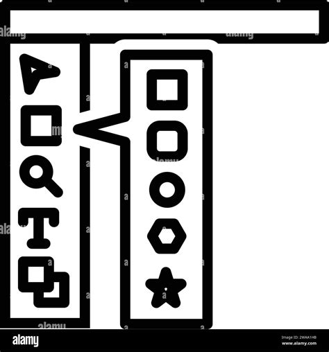 Icon For Toolbardefinition Stock Vector Image And Art Alamy