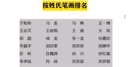 选票中按姓氏笔画排序怎么排360新知