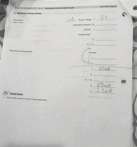 Solved This Is A Lab Report That I Absolutely Cannot Figure Chegg Com