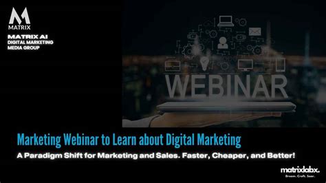 Marketing Webinar To Learn About Digital Marketing Global Ai