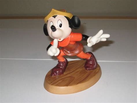 Wdcc Mickey Mouse Shhh Mickey And The Bean Stalk W Box And Coa