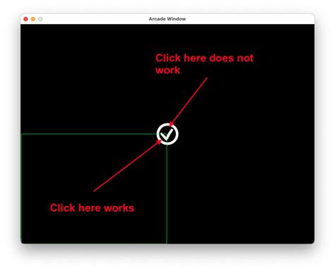 User Interface Why My Button In Python Arcade Section Seems Inactive