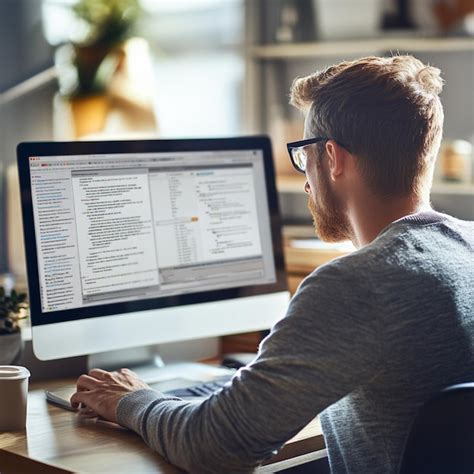 A Person Setting Up And Managing Automated Lead Generation And Followup Processes Premium Ai