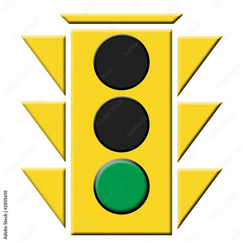 Semaforo Verde Stock Illustration Adobe Stock