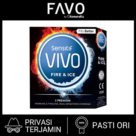 Jual Kondom Vivo Kondom Vivo Classic Thin Ultra Thin Endurance Fire And Ice