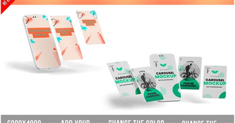 Phone Carousel Mockup Scene Generators Ft Phone And Mockup Envato