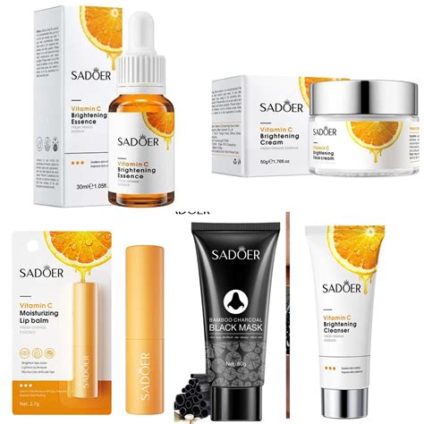 Exclusive Discounts For Sadoer 5 Pieces Vitamin C Cream Vitamin C