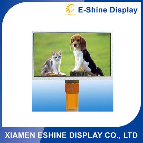 7 Inch Resolution 800X480 High Brightness TFT Customized LCD Panel Screen Space Engineers