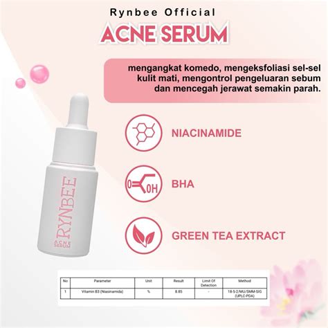 Jual Acne Serum By Rynbee Shopee Indonesia