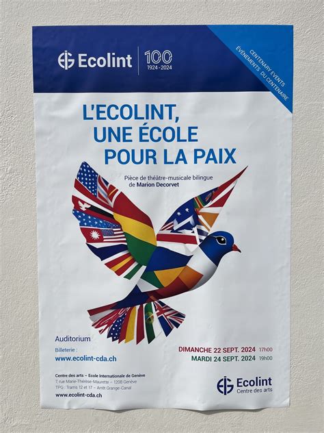 Celebrating 100 Years Of Ecolint A School For Peace Raphael Savalle Posted On The Topic